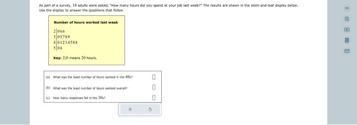 Solved As part of a survey, 18 adults were asked, "How many | Chegg.com