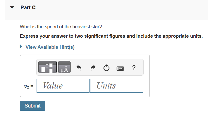 Solved The two stars in a binary star system have masses | Chegg.com