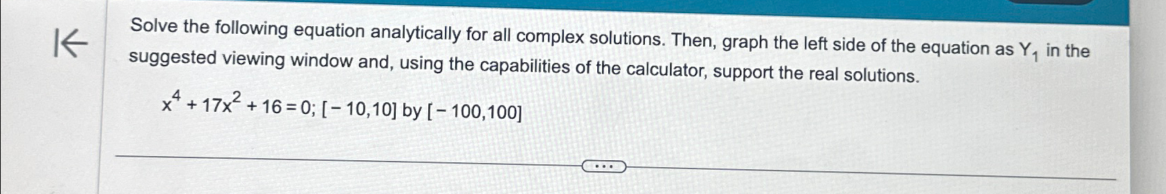 Solved Solve the following equation analytically for all | Chegg.com