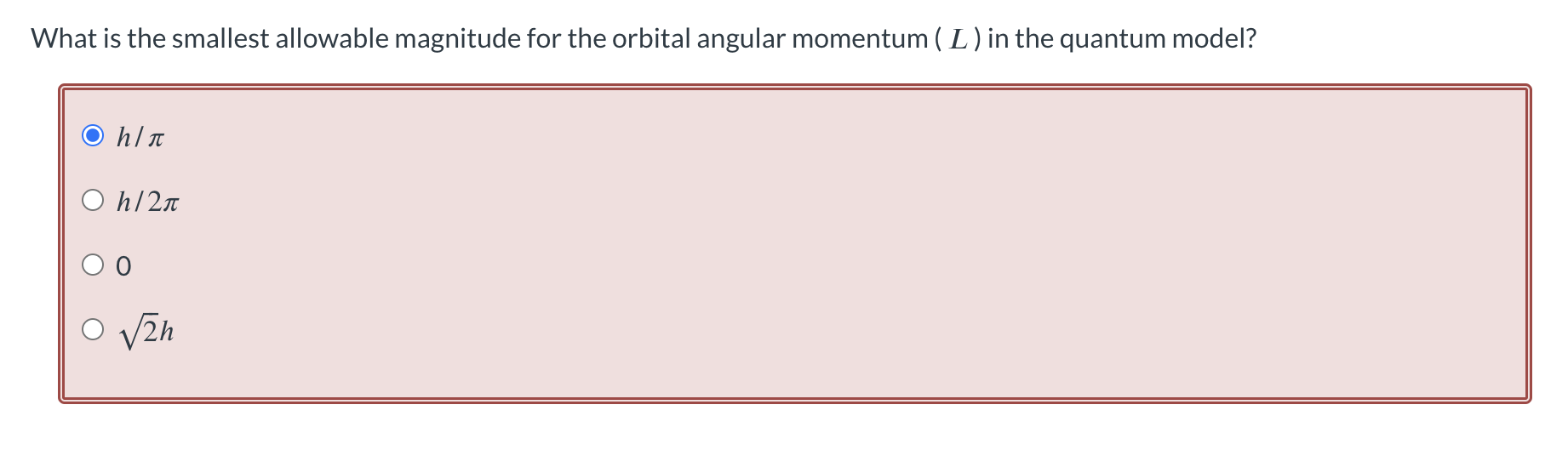 Solved What is ﻿the smallest allowable magnitude for the | Chegg.com