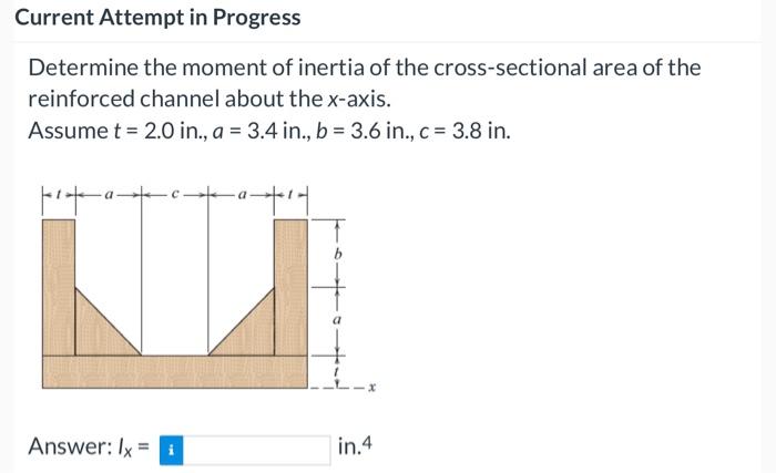 Solved Determine the moment of inertia of the | Chegg.com