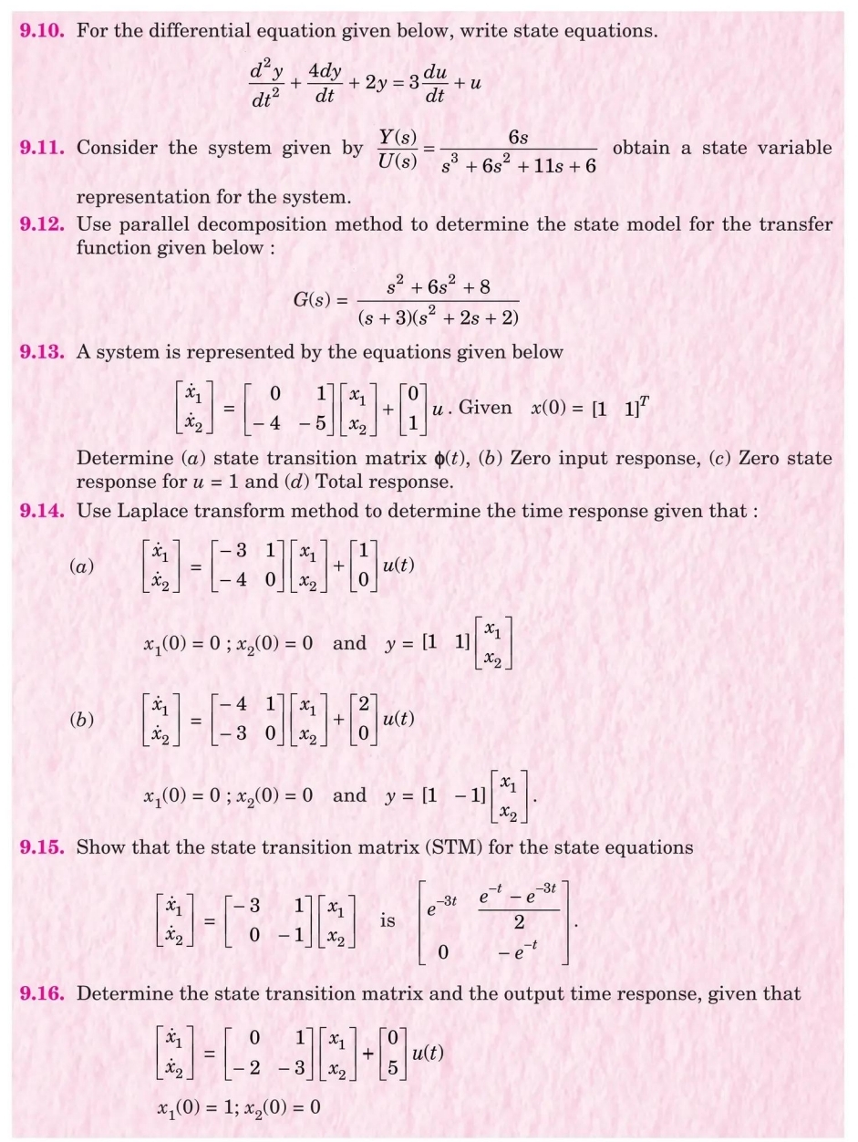 Solved 9.10. ﻿For the differential equation given below, | Chegg.com