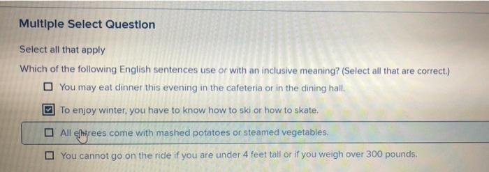 Solved Multiple Select Question Select all that apply Which | Chegg.com