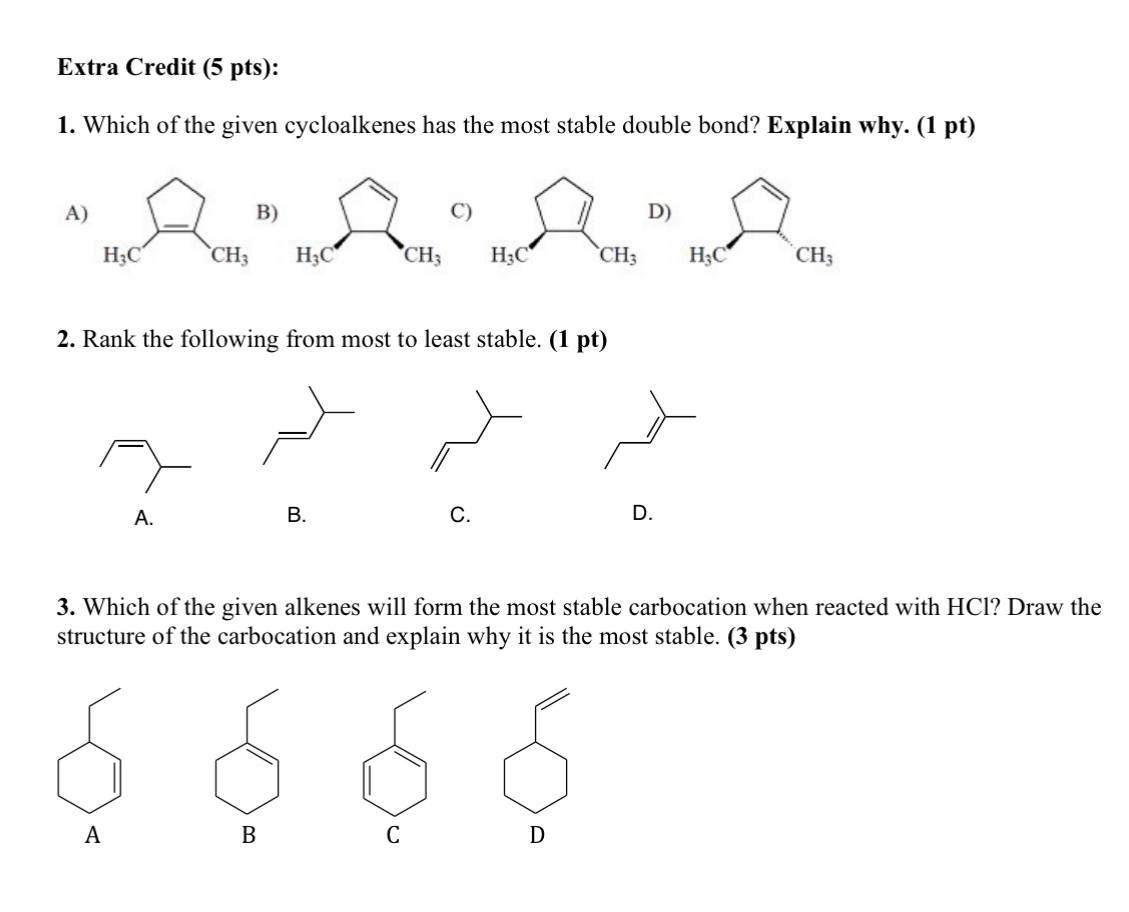 Solved Solve it quick please! Thank you Extra Credit (5 | Chegg.com