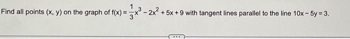 Solved Find all points (x, y) on the graph of f(x) = x³ - | Chegg.com
