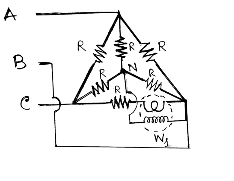 Calculate total power consumed by the 3-Phase load | Chegg.com