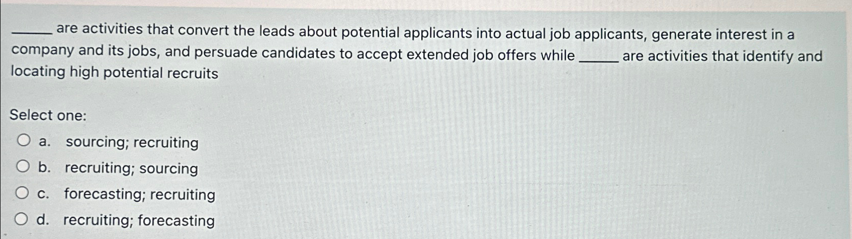 Solved are activities that convert the leads about potential | Chegg.com