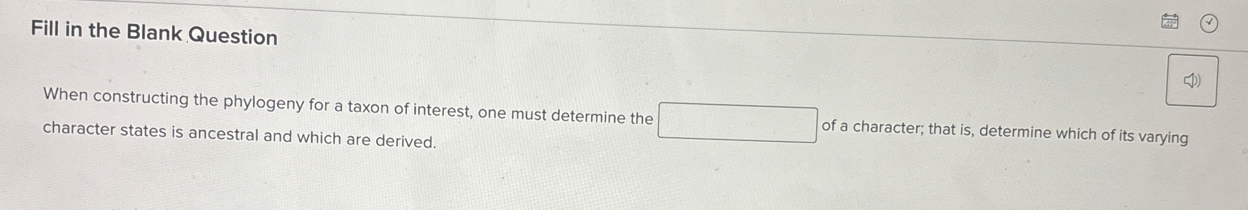 Solved Fill in the Blank QuestionWhen constructing the | Chegg.com
