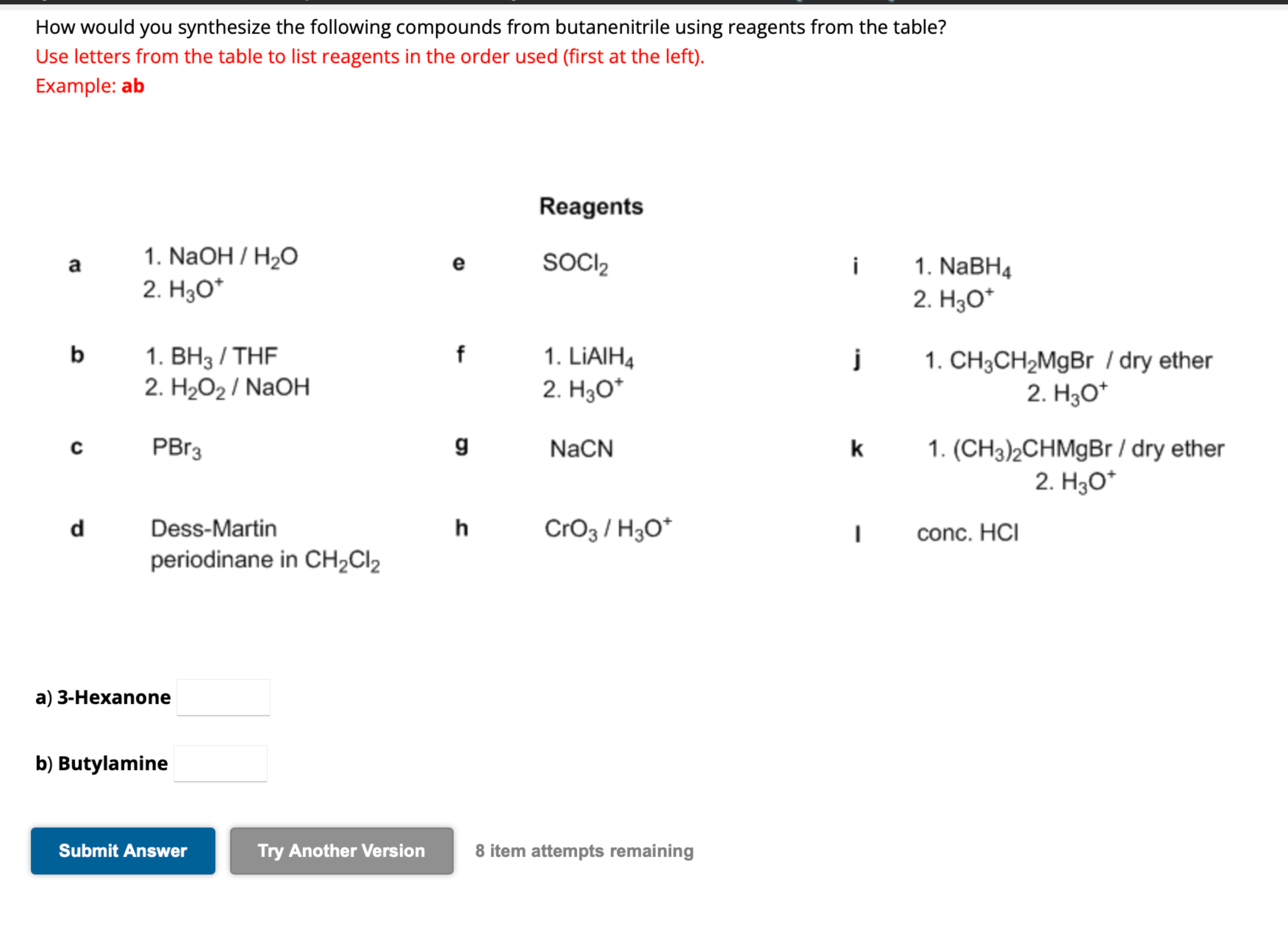Solved How would you synthesize the following compounds from | Chegg.com
