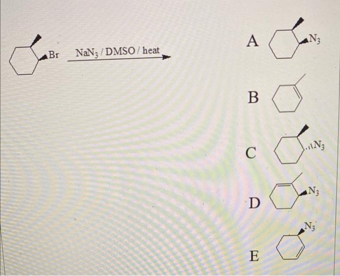 Solved w A DMSO + CH3SH + KOH + SH B SCH С D OH E A | Chegg.com