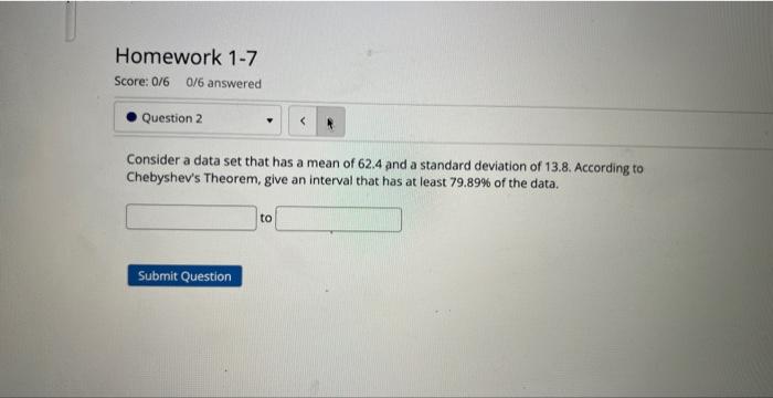 Solved Consider a data set that has a mean of 94.7 and a | Chegg.com