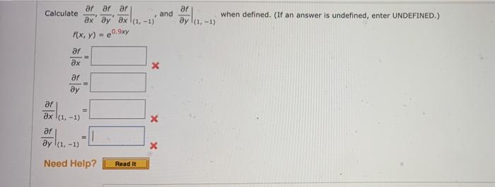 Solved and ar ay (1, -1) ar ar ar Calculate ax' ay ax 1(1, | Chegg.com