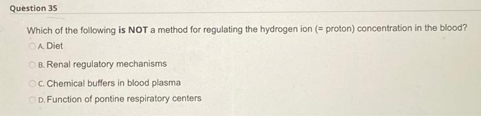 Solved Question 30 The net pressure for glomerular | Chegg.com