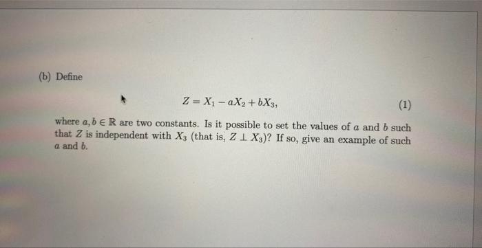 Solved 3 [multivariate Gaussian] Assume We Have The