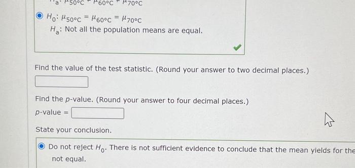 Solved Construct an analysis of variance table. (Round your | Chegg.com