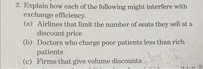 Solved 2. Explain how each of the following might interfere | Chegg.com