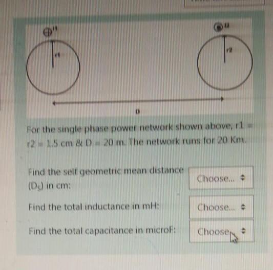 Solved For the single phase power network shown above, r1 | Chegg.com