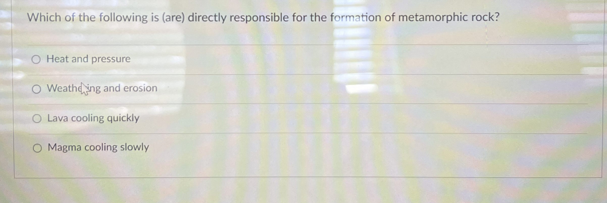 Solved Which of the following is (are) ﻿directly responsible | Chegg.com
