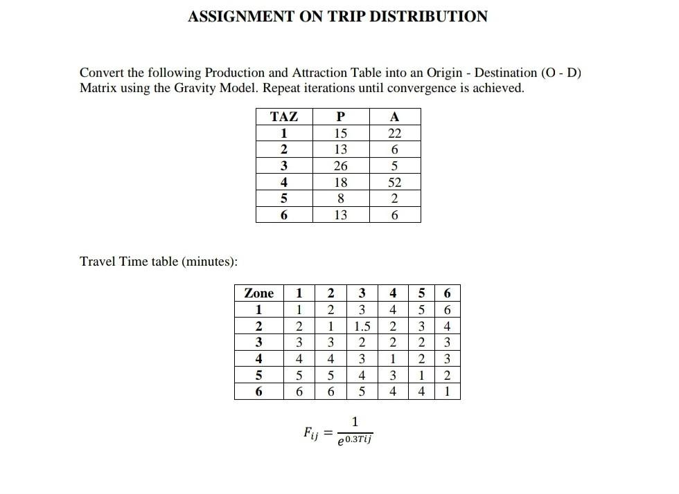 Solved Transportation Engineering note:- Ref TRAFFIC & | Chegg.com