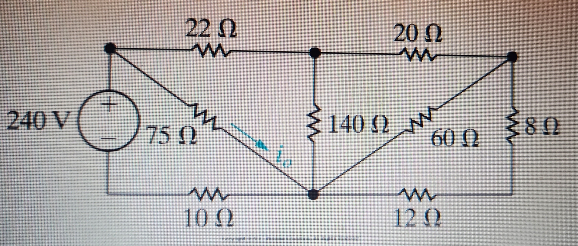 Solved Please help show how to calculate I0 | Chegg.com
