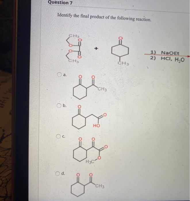 What is the major organic product obtained from the | Chegg.com
