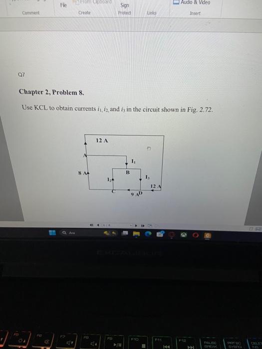 Solved Use KCL to obtain currents i1,i2 and i3 in the | Chegg.com Solved Use KCL to obtain currents i1,i2 and i3 in the | Chegg.com