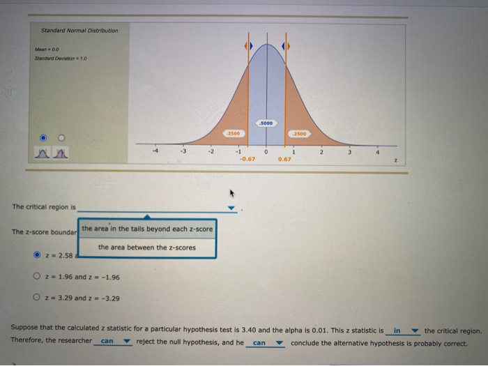 Solved 3. Alpha level and the critical region The alpha | Chegg.com