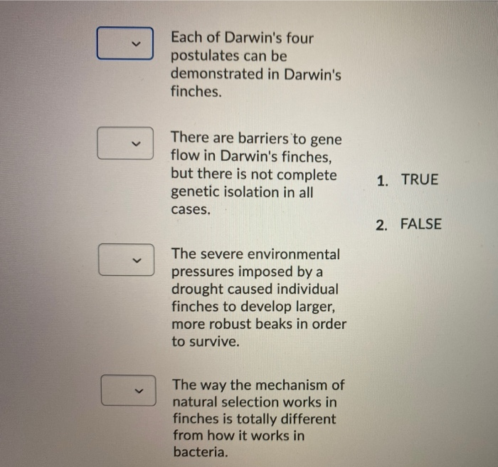 Solved Each of Darwin's four postulates can be demonstrated | Chegg.com