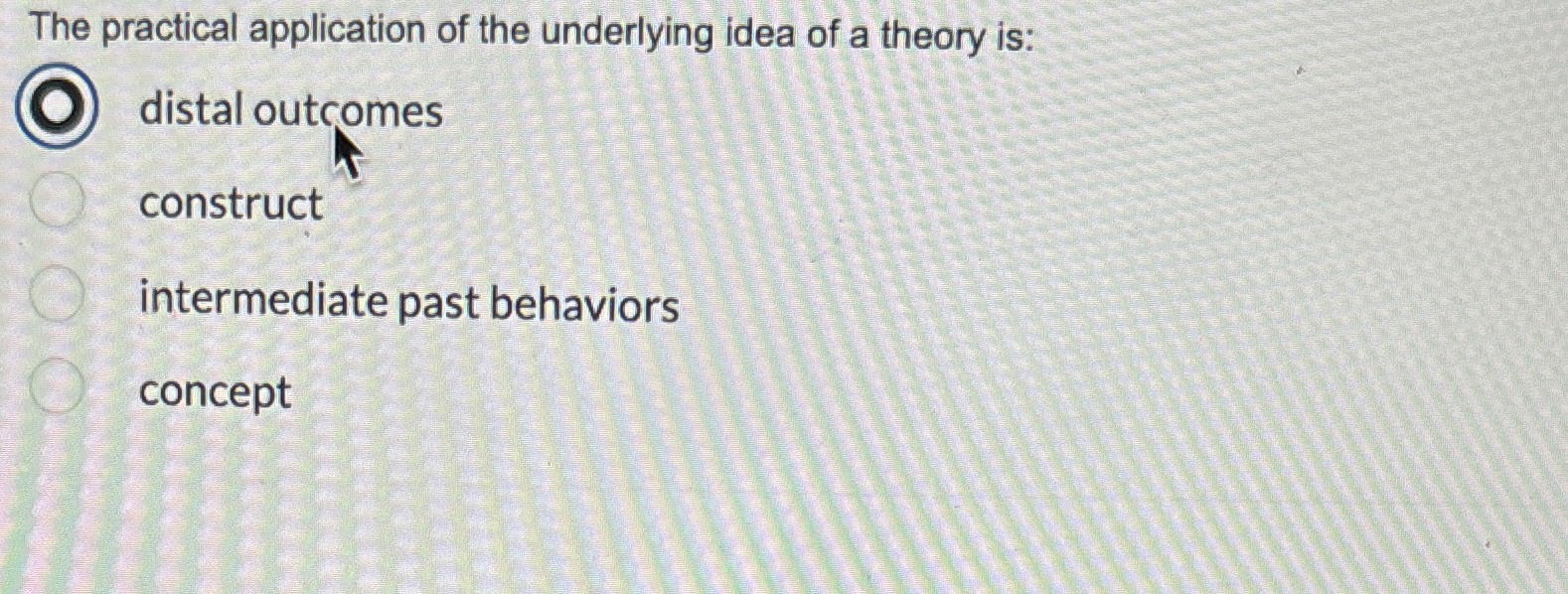 Solved The practical application of the underlying idea of a | Chegg.com