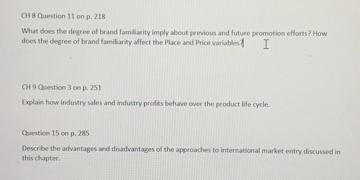 Solved CH8 Question 11 on p. 218 What does the degree of | Chegg.com