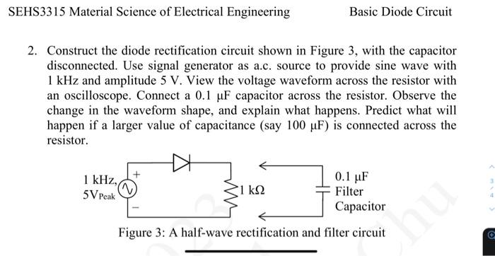 Solved SEHS3315 Material Science of Electrical Engineering | Chegg.com