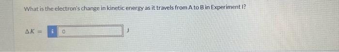 Solved Two separate experiments are performed with an | Chegg.com