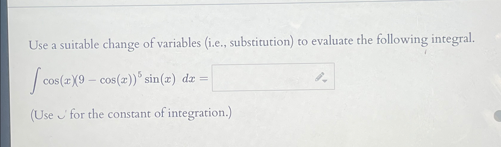 Solved Use a suitable change of variables (i.e., | Chegg.com