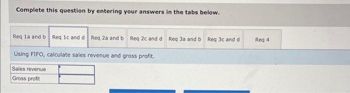 Solved Exercise 6-5 (Algo) Calculate inventory amounts when | Chegg.com