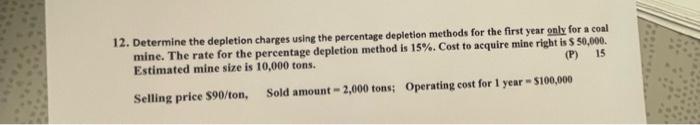 Solved 12. Determine the depletion charges using the | Chegg.com