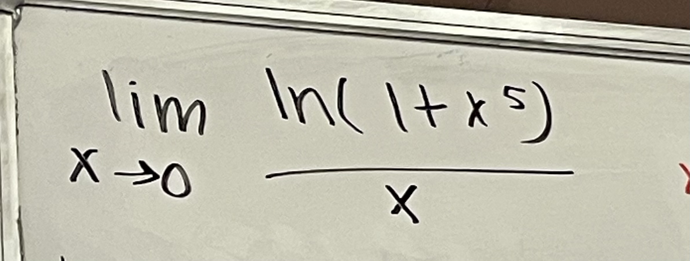 Solved limx→0ln(1+x5)xwhat is the limit of x sin (1/x) ﻿as x | Chegg.com