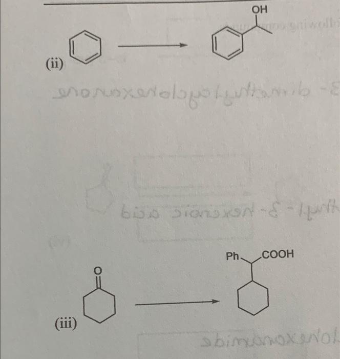 Solved 2. (6 points) Propose a stepwise synthesis for the | Chegg.com