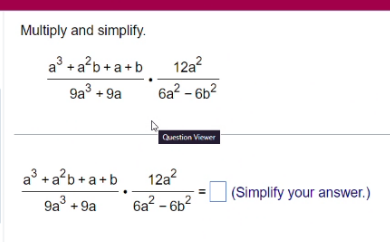 Solved Multiply and | Chegg.com