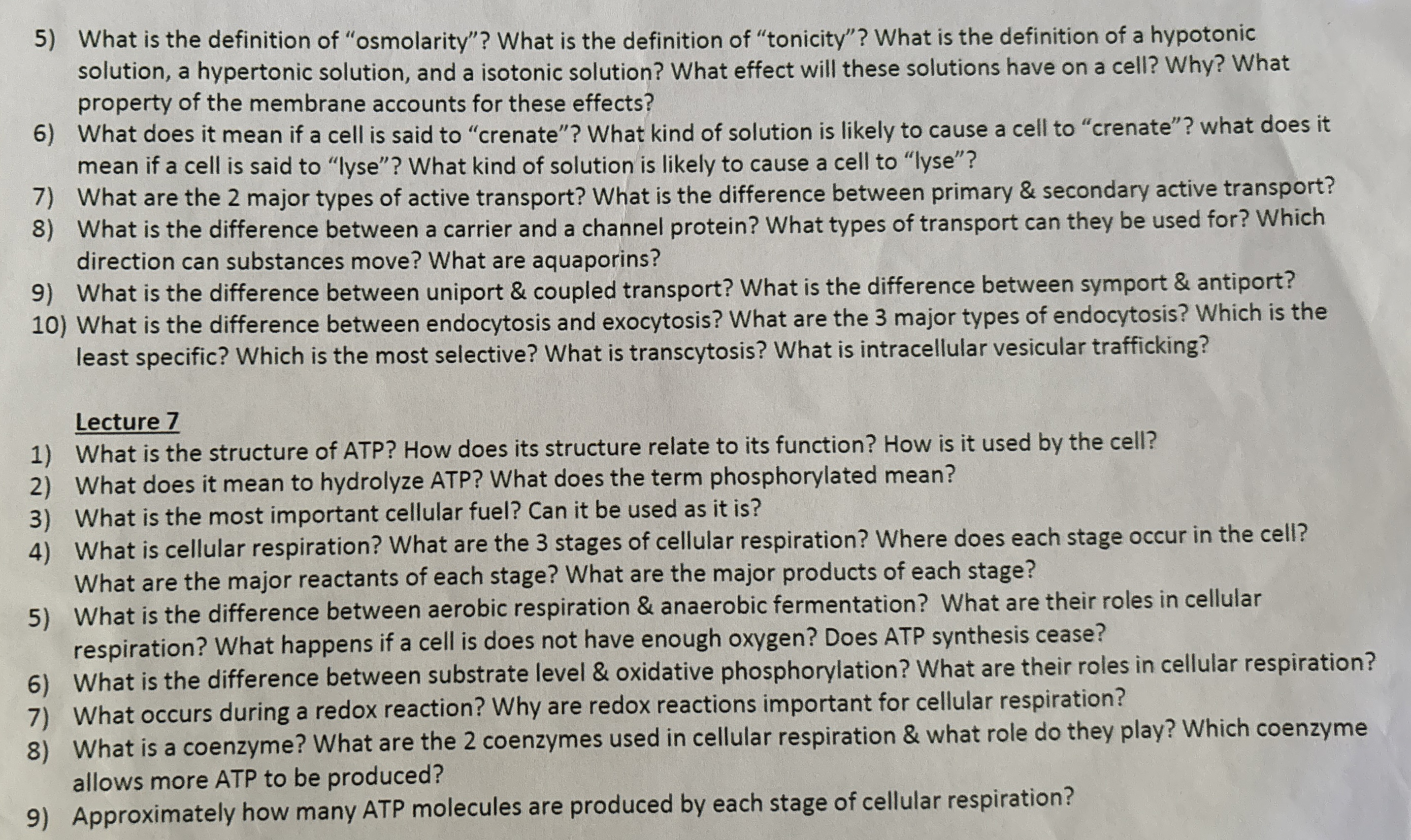 Solved PLEASE ANSWER ALL THE QUESTIONSWhat is the definition | Chegg.com