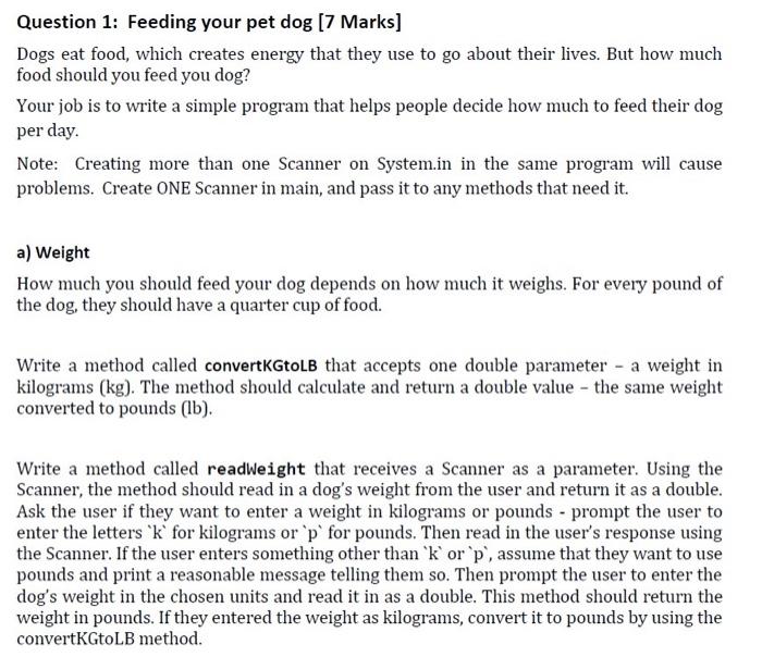 Solved e) Calculate the Amount Write a method called | Chegg.com