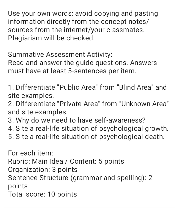 Solved Use your own words; avoid copying and pasting | Chegg.com