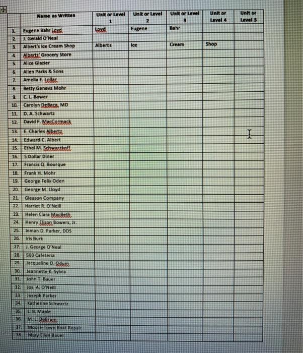 3. Alphabetic filing Open the Microsoft Word file | Chegg.com