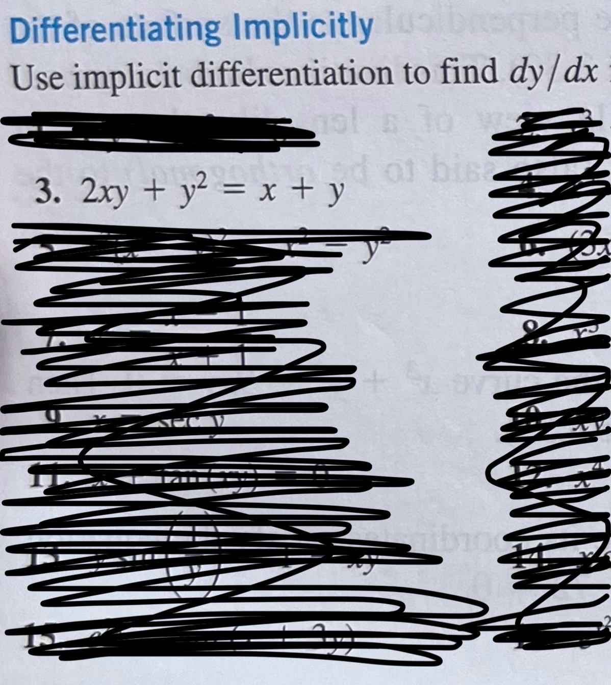 Solved Use implicit differentiation to find | Chegg.com