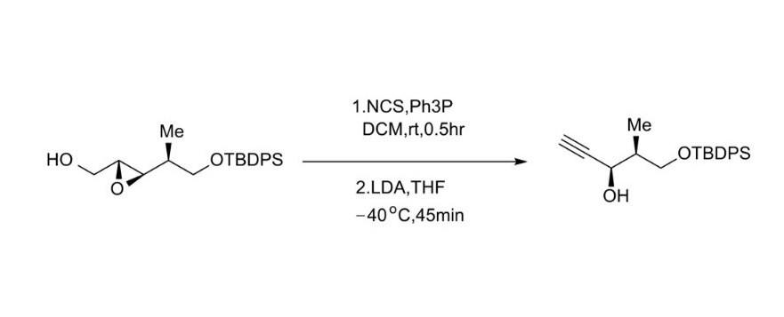Solved 1.NCS,Ph3P DCM,rt, 0.5hr Me Me HO OTBDPS OTBDPS | Chegg.com