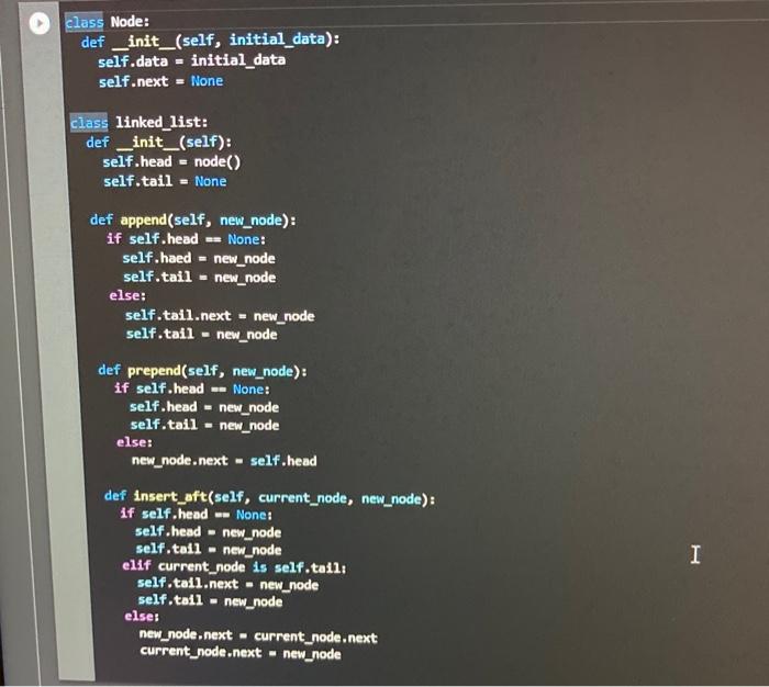 Solved this code doesn't want to run please fix it for me | Chegg.com