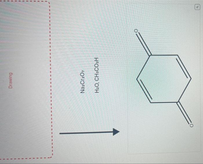 Solved Drawing Na2Cr2O7 H2O,CH3CO2H | Chegg.com