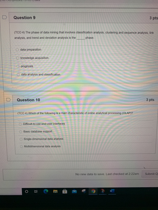 Solved (TCO 4) Data warehouses are designed differently from | Chegg.com