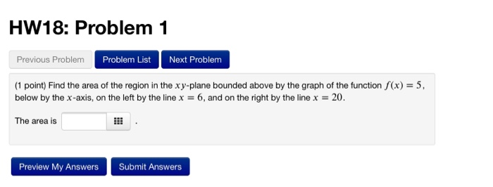 Solved HW18: Problem 1 Previous Problem Problem List Next | Chegg.com