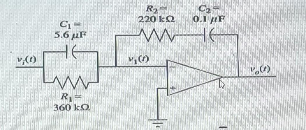 Solved Obtain the transfer function for the circuit | Chegg.com