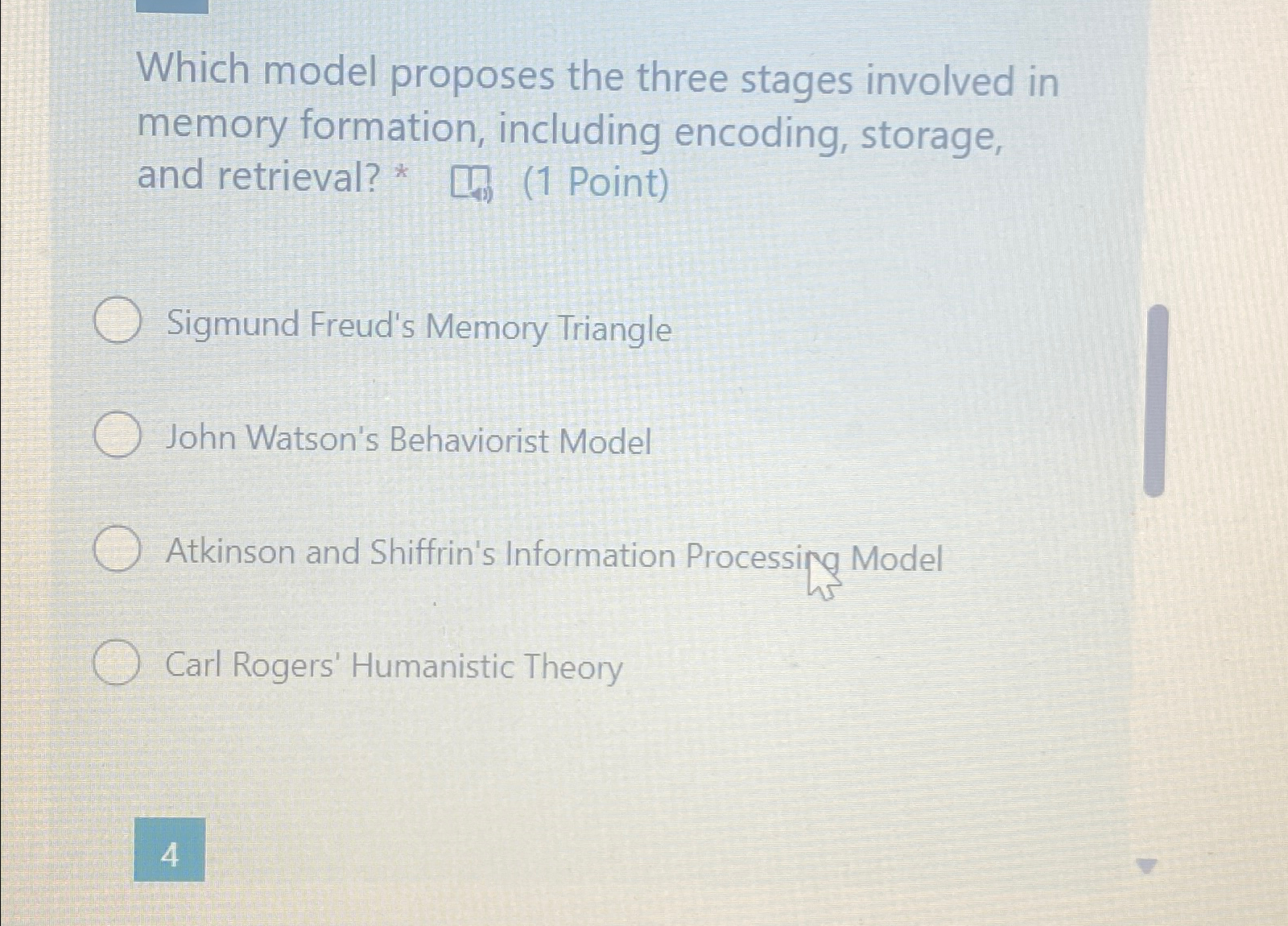 Solved Which model proposes the three stages involved in | Chegg.com